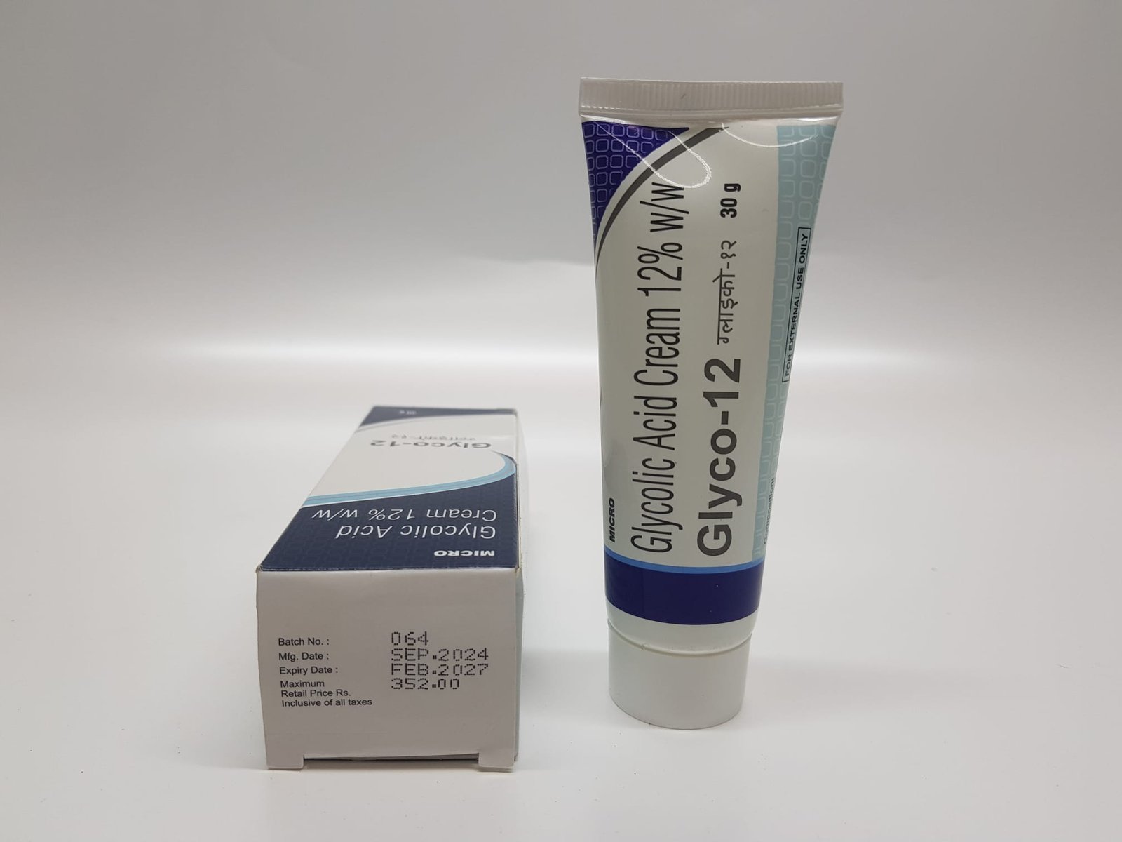 Glyco 12 Glycolic Acid Cream For Dry Skin, Acne & Hyperpigmentation ...